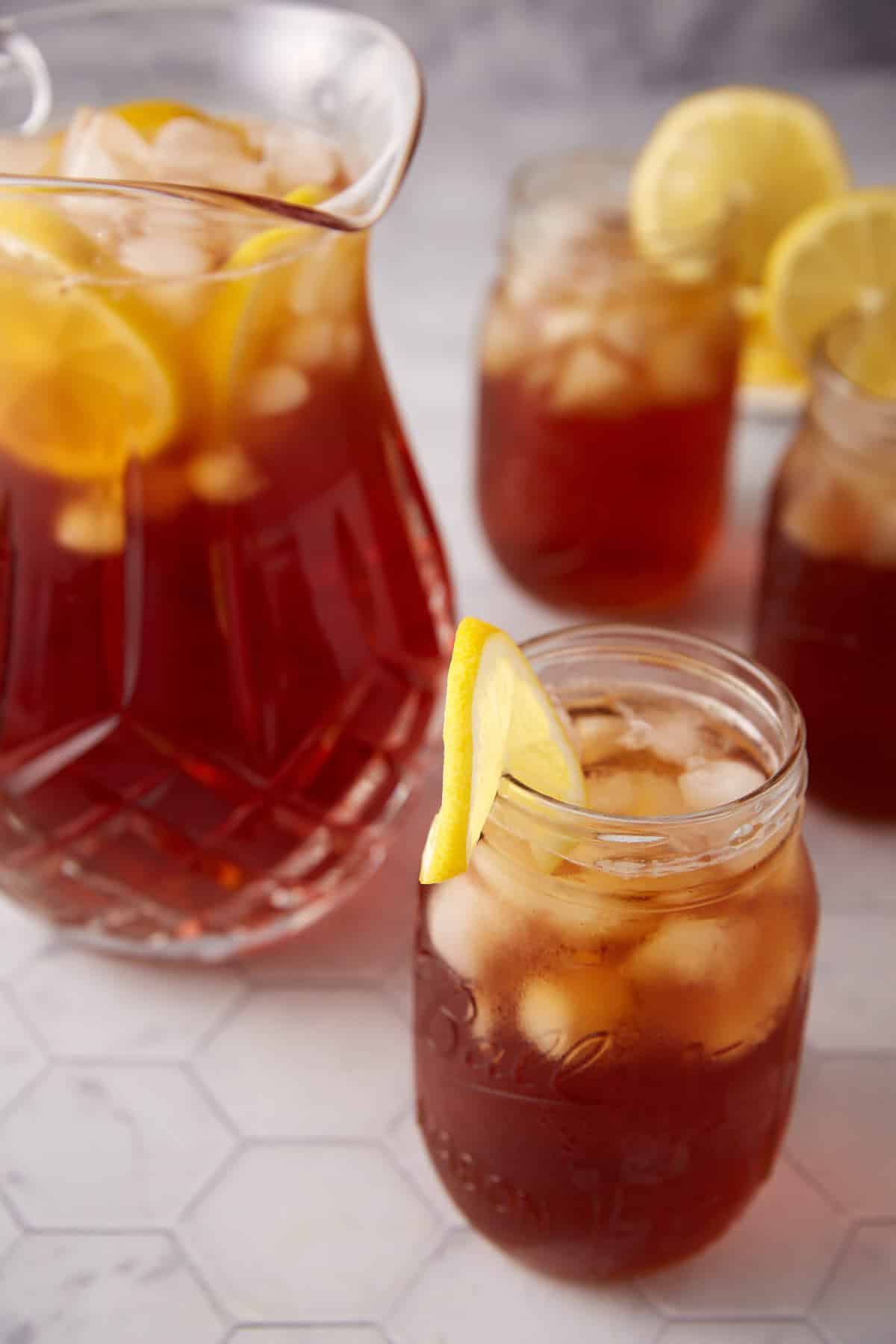 Classic Southern Sweet Tea- Never Bitter - Easy Southern Desserts