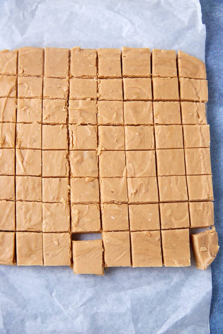 Peanut Butter Fudge (Marshmallow Cream and Evaporated Milk) - Easy ...