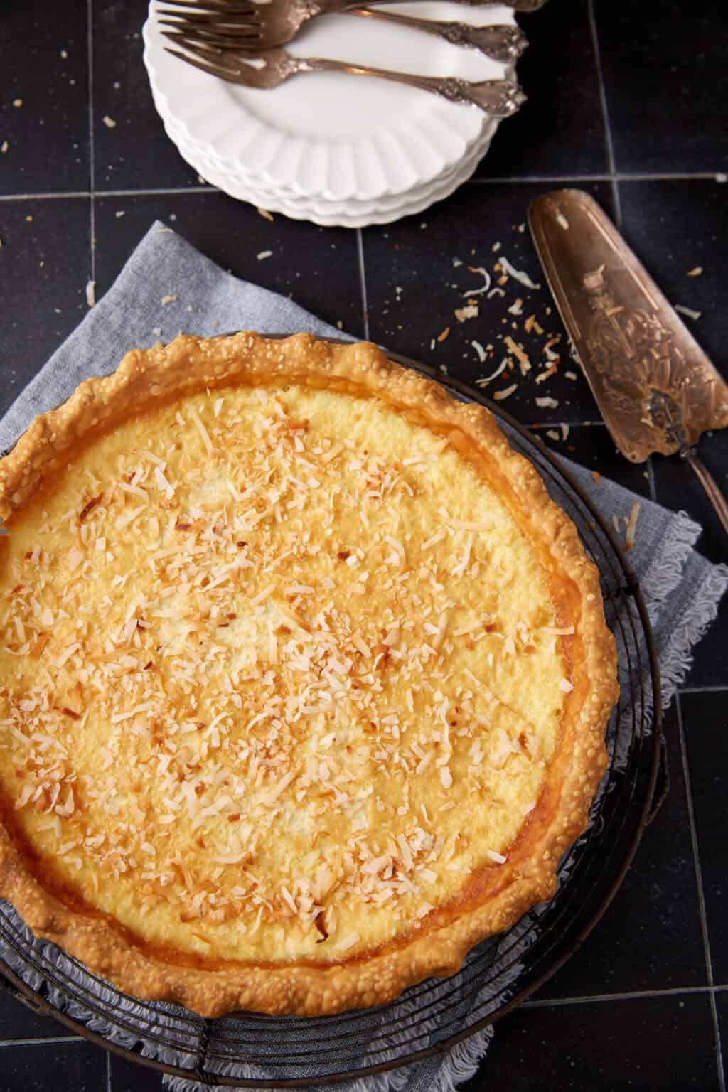 Coconut Custard Pie: A Southern Classic - Easy Southern Desserts
