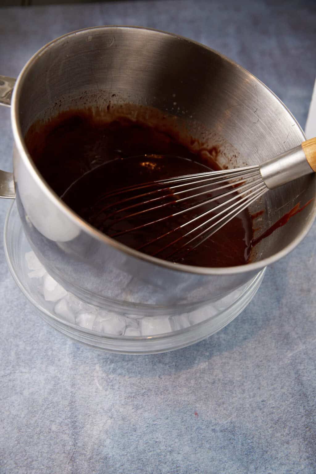 Fluffy Chocolate Mousse Frosting with Melted Chocolate - Easy Southern ...
