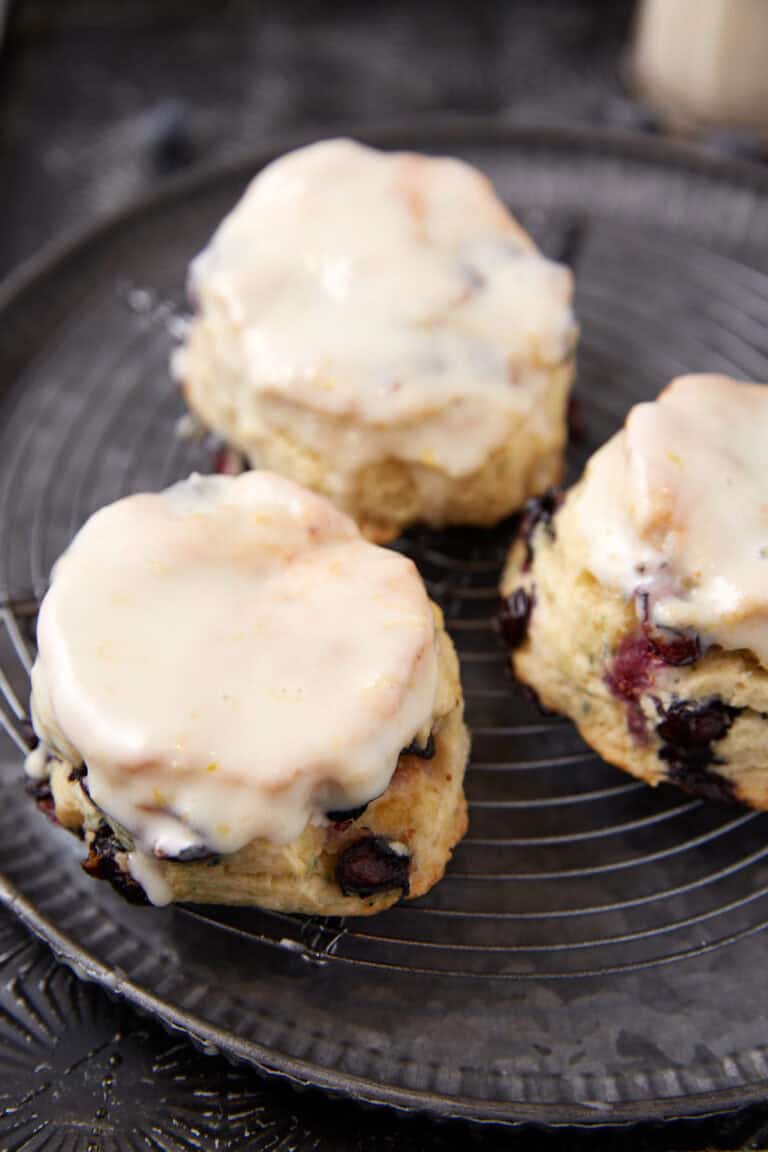 Homemade Blueberry Biscuits (Bojangles Copycat) - Easy Southern Desserts