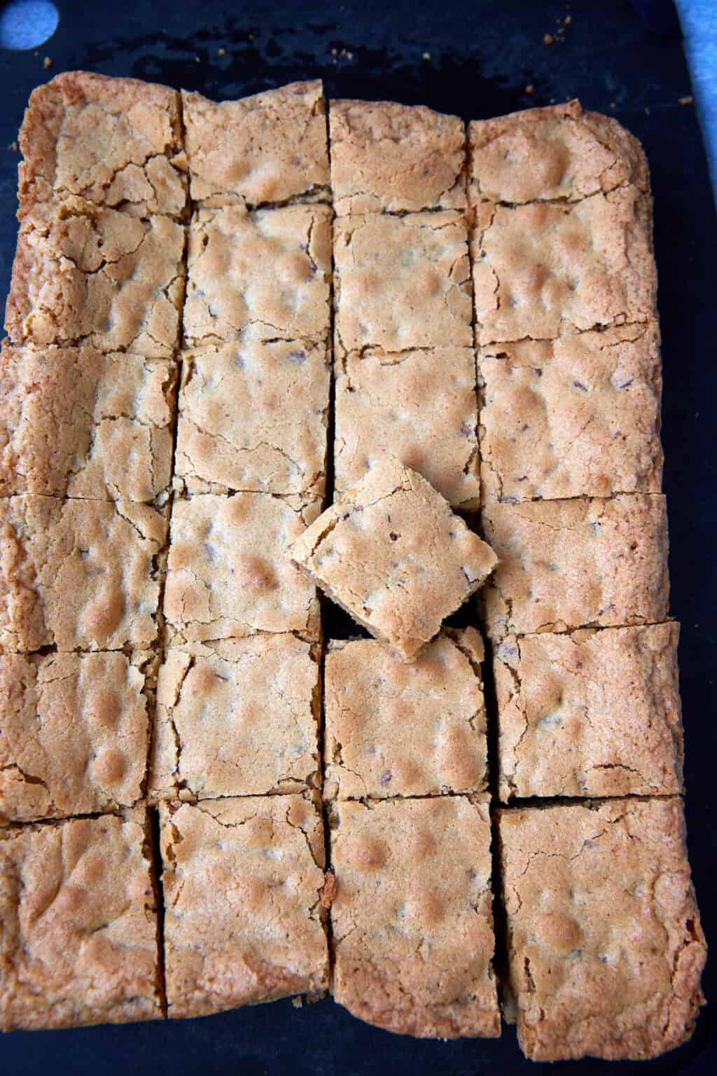 Chess Bars with Pecans (Chess Squares) - Easy Southern Desserts