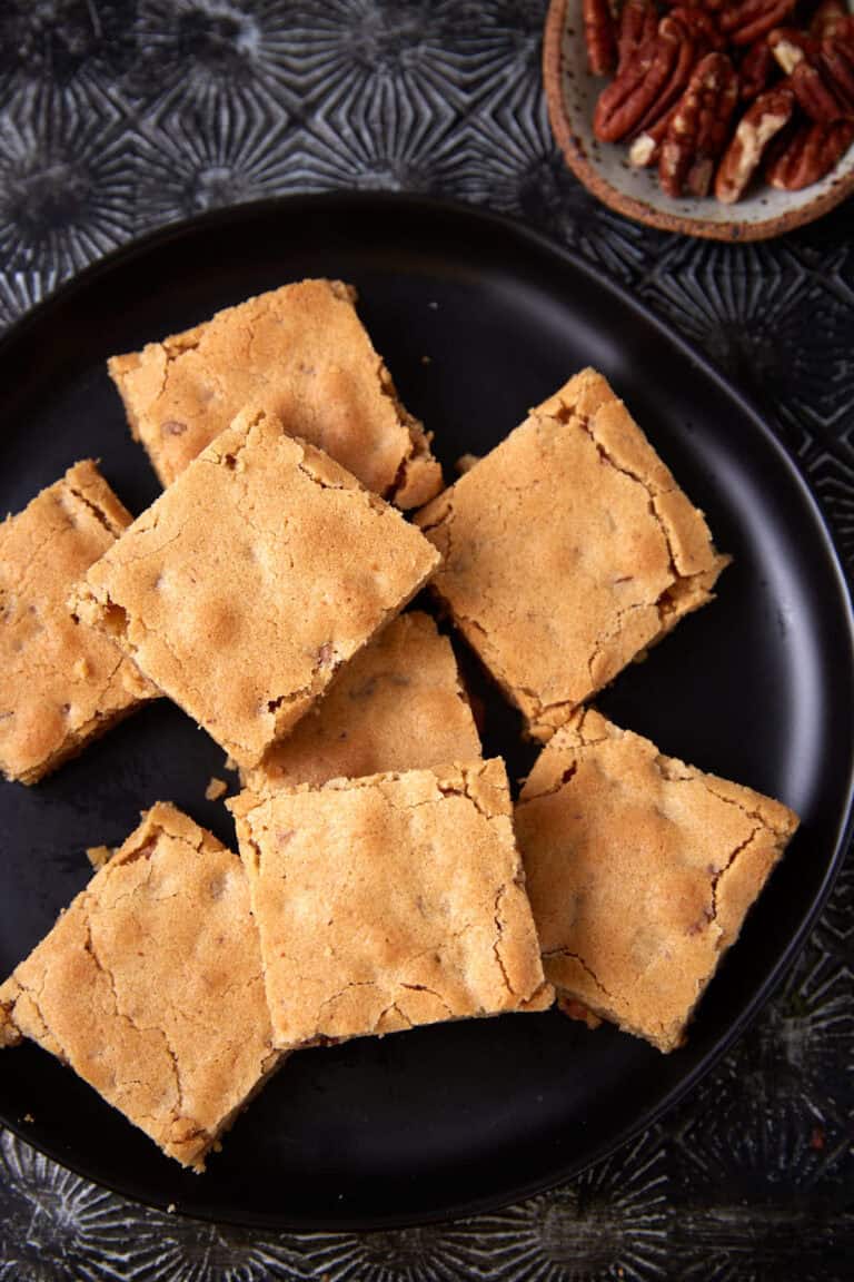 Chess Bars with Pecans (Chess Squares) - Easy Southern Desserts