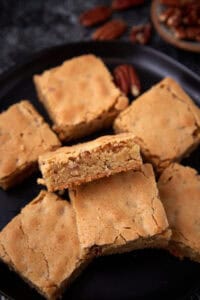 Chess Bars with Pecans (Chess Squares) - Easy Southern Desserts
