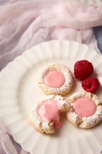 Pink Lemonade Cookies with Raspberry Lemon Filling - Easy Southern Desserts