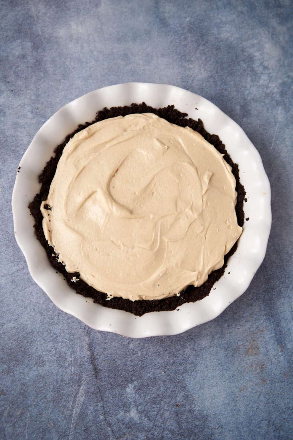 No-Bake Turtle Pie with a Chocolate Caramel Sauce - Easy Southern Desserts