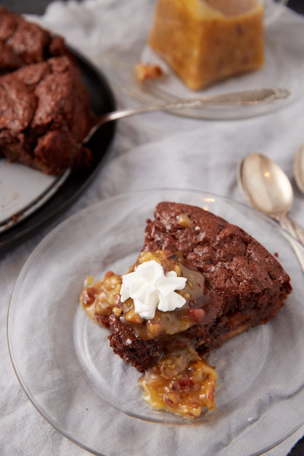Chocolate Bread Pudding With Bourbon Sauce - Easy Southern Desserts