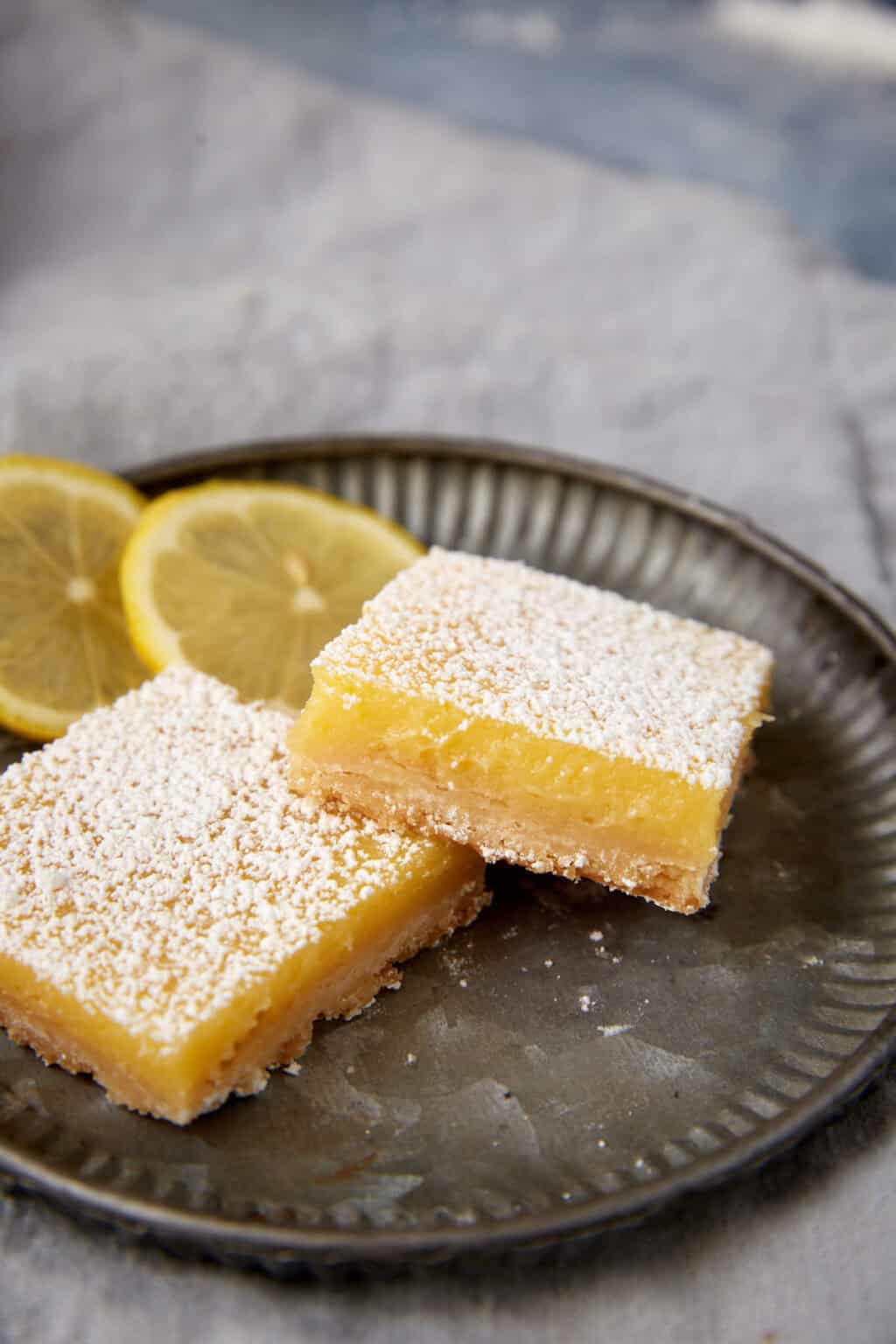 Extra Tangy Lemon Bars With A Shortbread Crust - Easy Southern Desserts