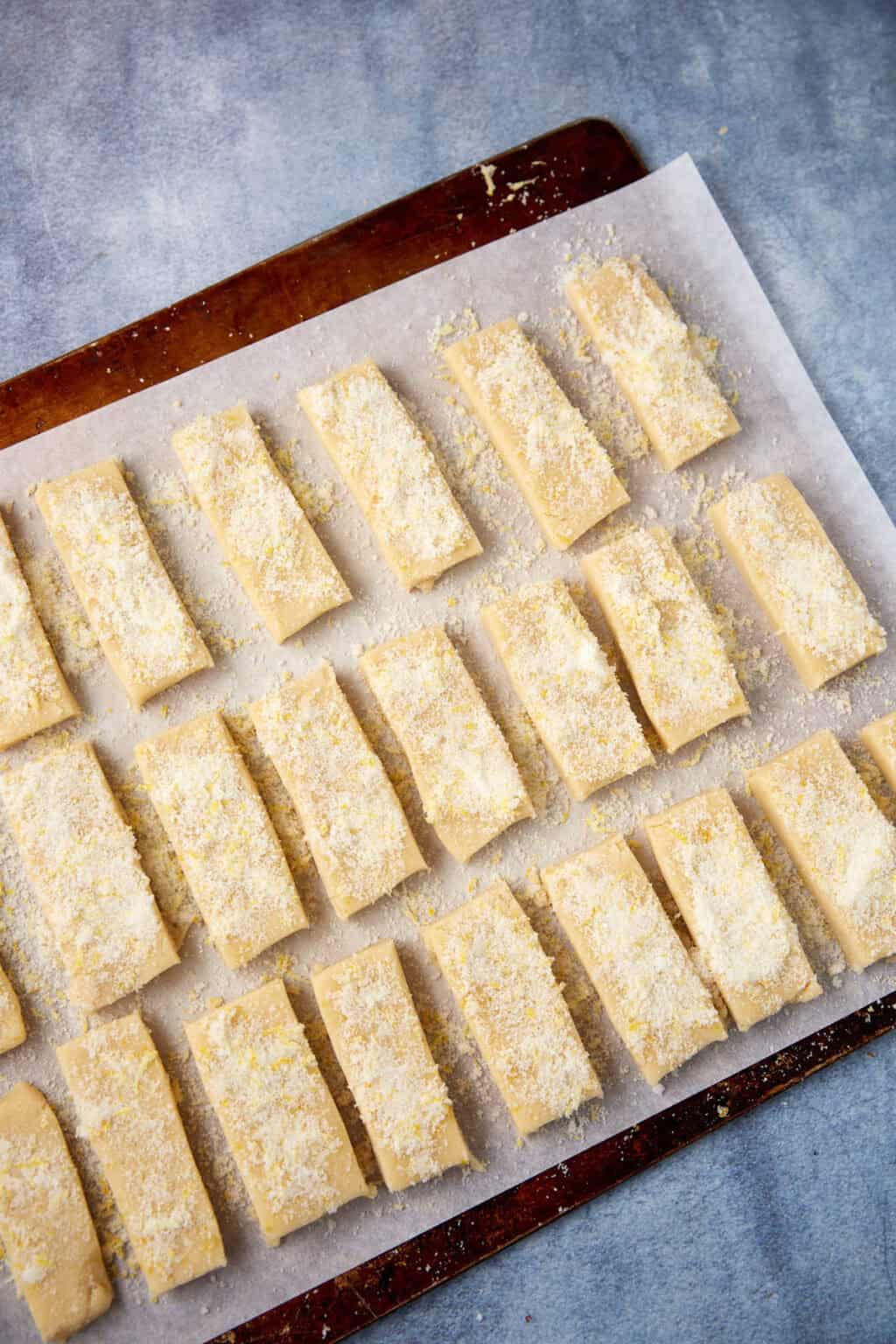 Lemon Shortbread Cookies with Lemon Zest - Easy Southern Desserts