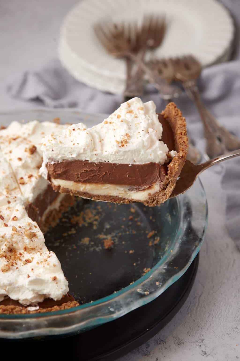 Southern Possum Pie With A Pecan Crust - Easy Southern Desserts