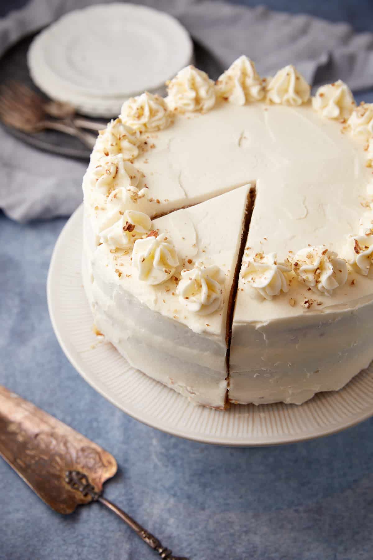 Incredibly Moist Sweet Potato Cake with Cream Cheese Frosting - Easy ...