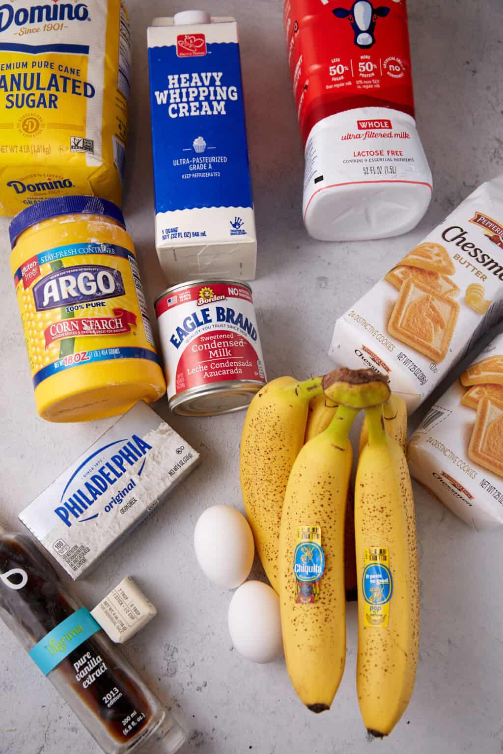 Cream Cheese Banana Pudding with Chessman Cookies - Easy Southern Desserts