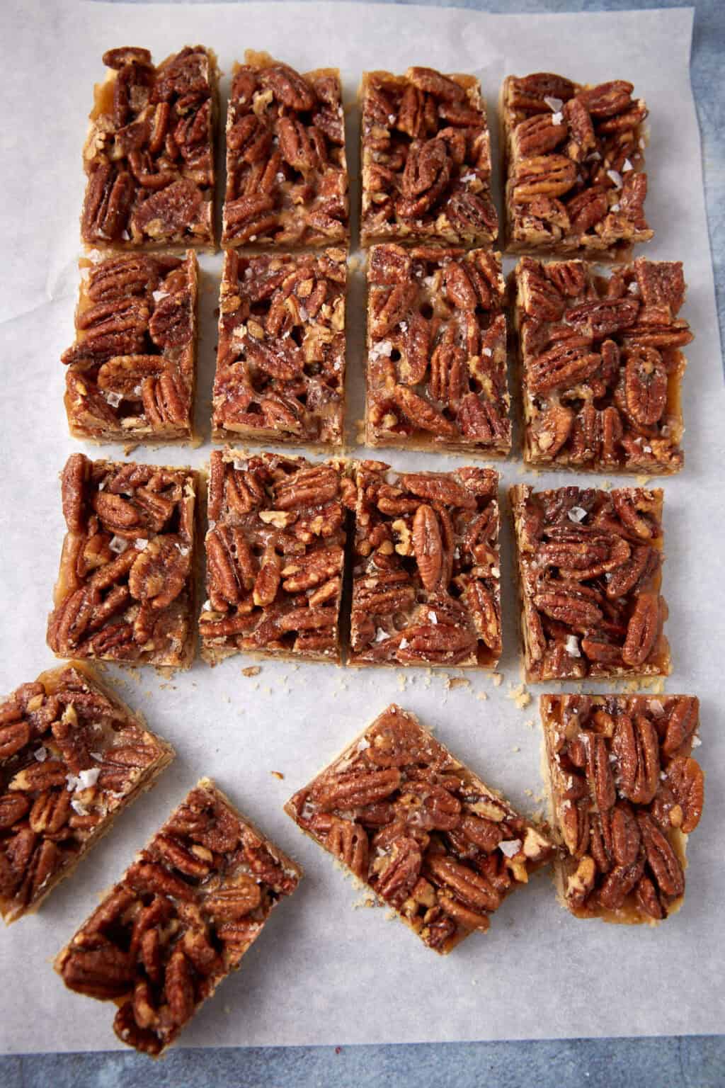 Pecan Bars with a Shortbread Crust - Easy Southern Desserts