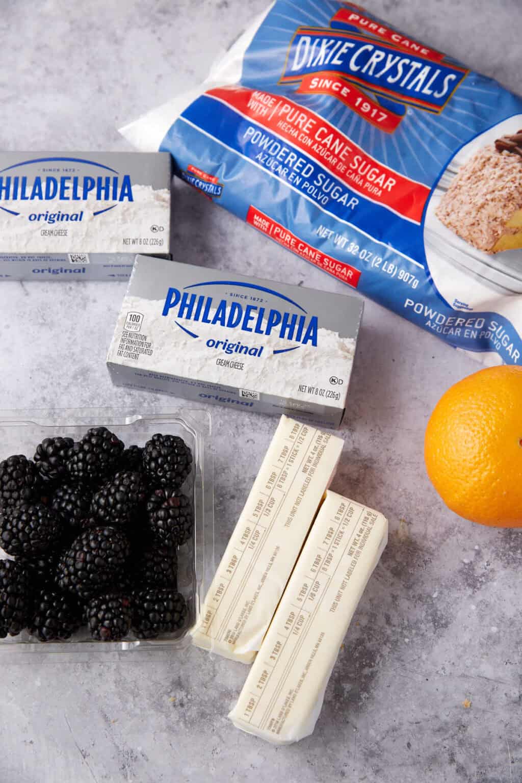 Blackberry Jam Cake with Blackberry Cream Cheese Frosting - Easy ...