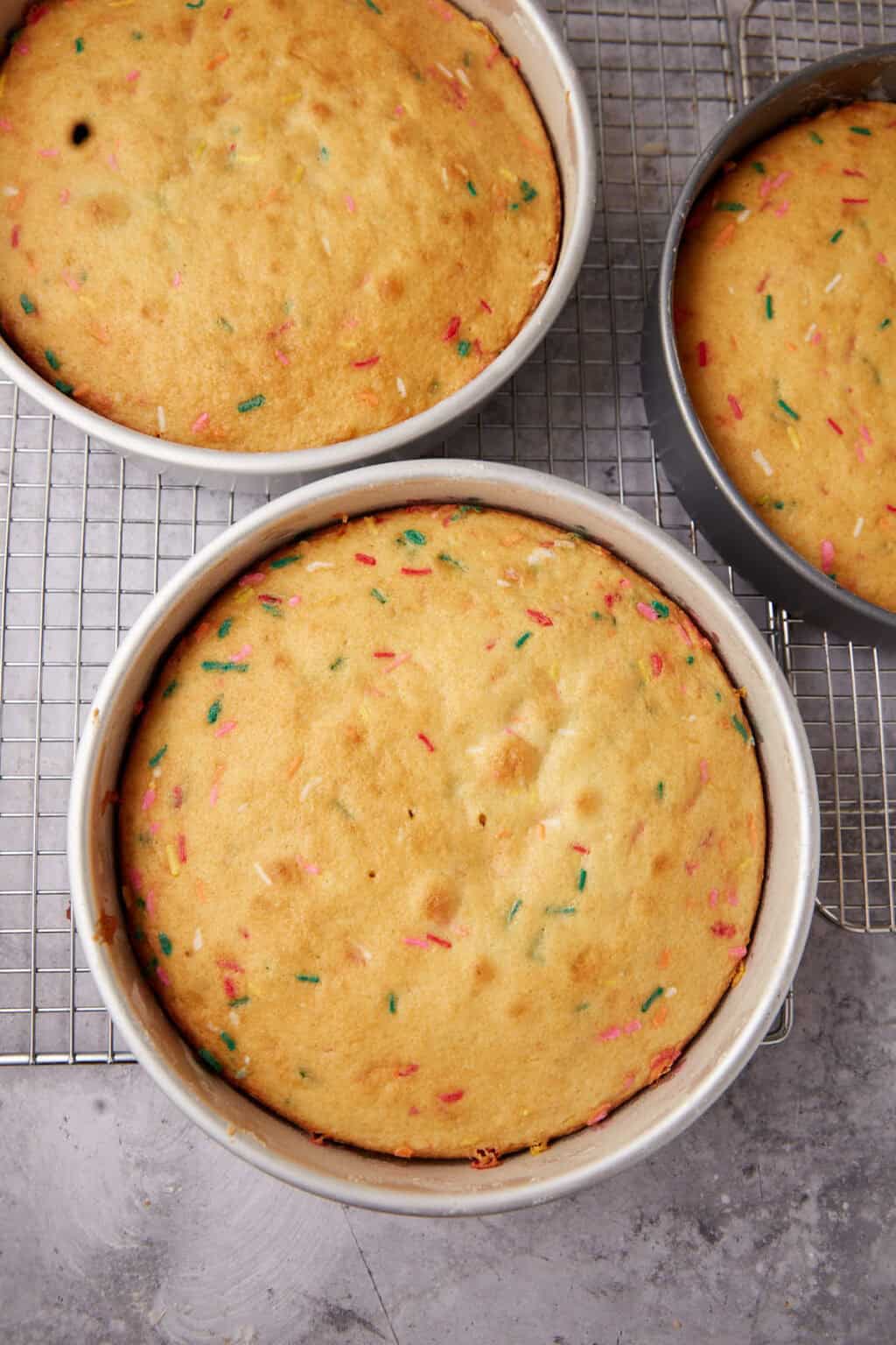Moist Confetti Cake with Vanilla Buttercream Frosting - Easy Southern ...
