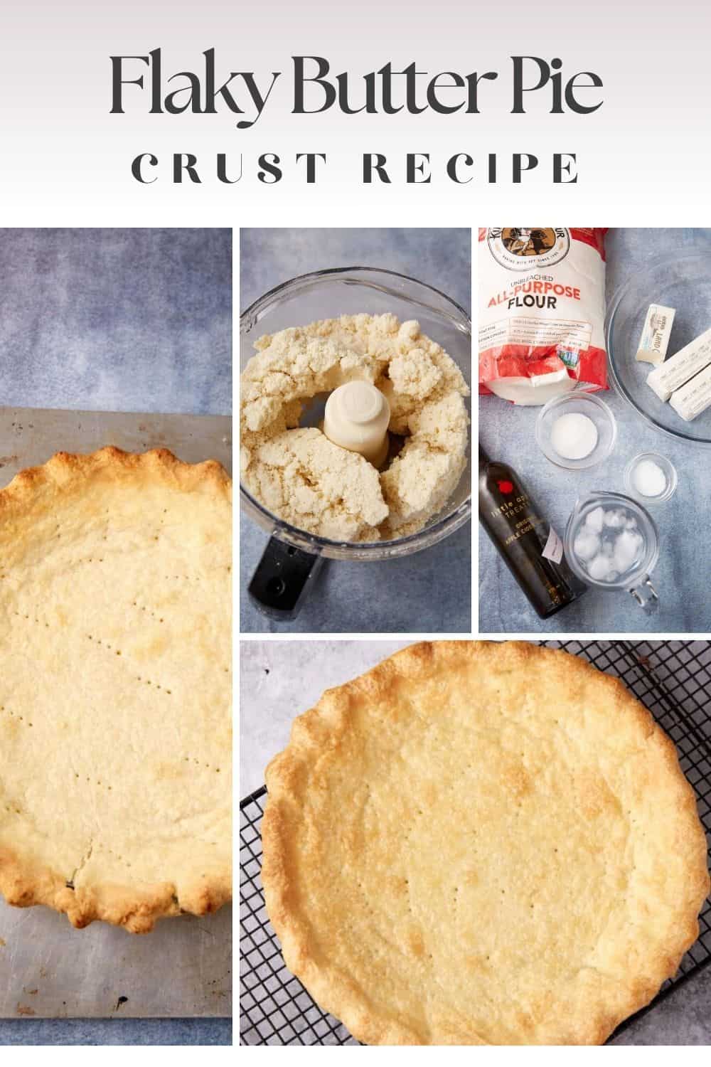 Flaky Butter Pie Crust (No Shortening Needed!) - Easy Southern Desserts