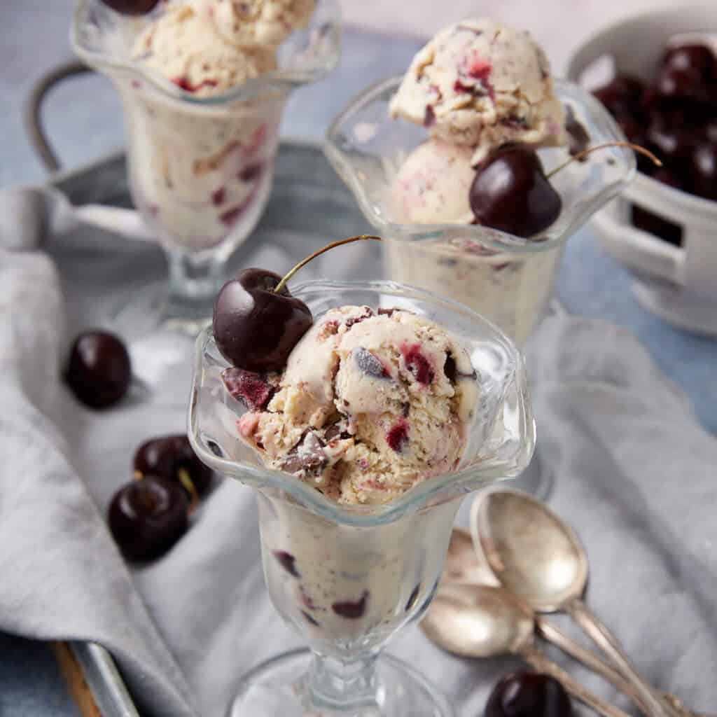 Homemade Peppermint Ice Cream - Extra Creamy - Easy Southern Desserts