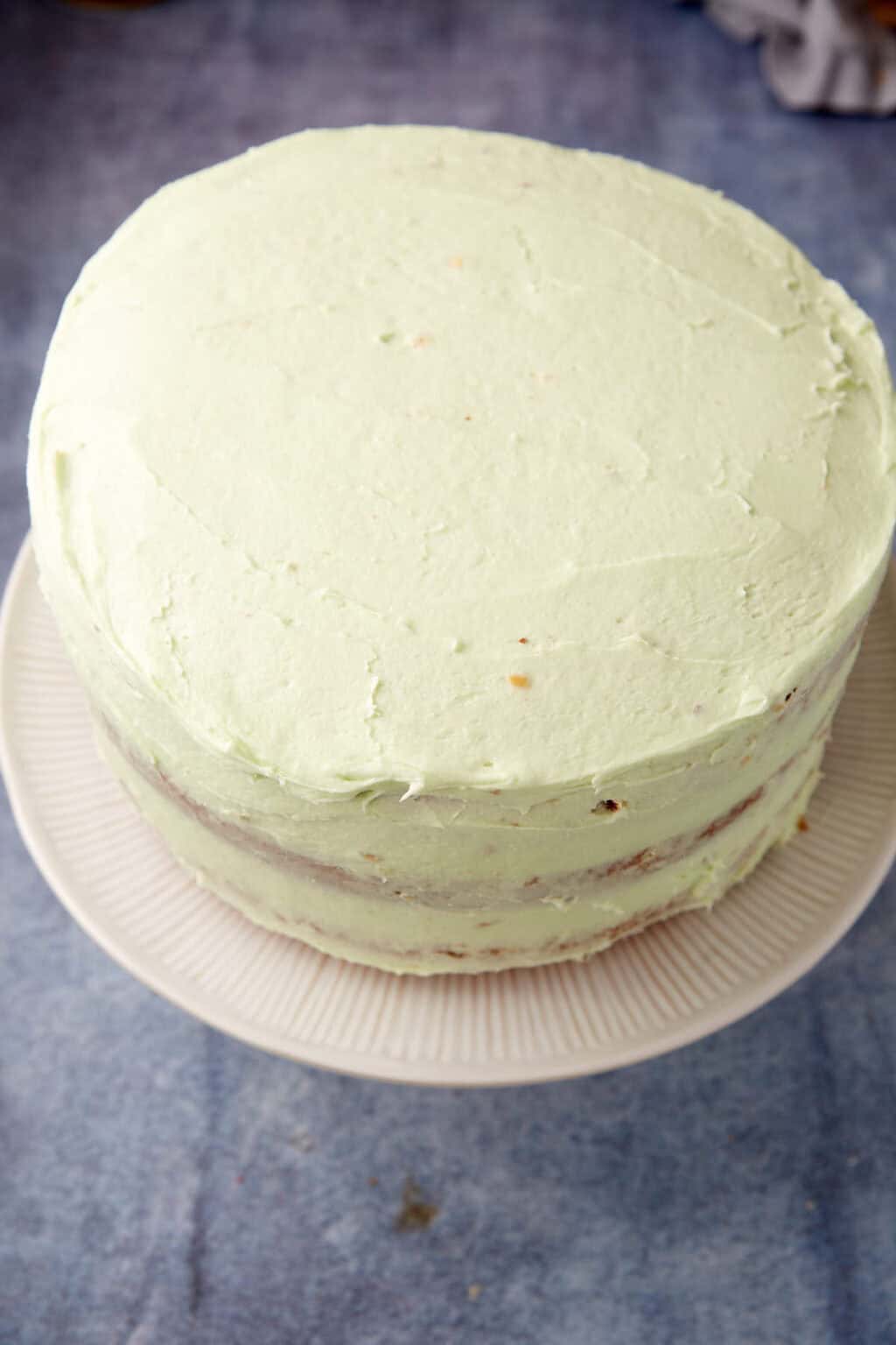 Vintage Watergate Cake with Pistachio Pudding and Cream Cheese Frosting ...