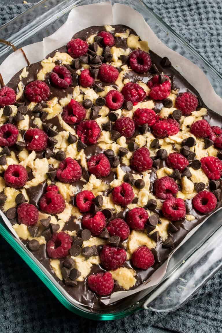 Dark Chocolate Raspberry Bars with Shortbread Crust - Easy Southern ...