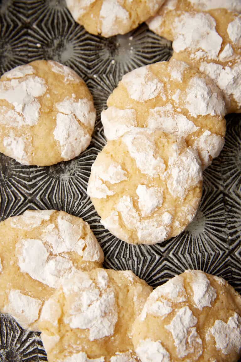 Chewy Lemon Crinkle Cookies with Crisp Edges - Easy Southern Desserts
